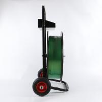 China PET Band 19mm Strapping Trolley Black Strapping Dispenser for sale