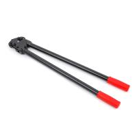 China 25mm 32mm Steel Strapping Sealer Manual Single Notch Steel Banding Crimper Tool for sale