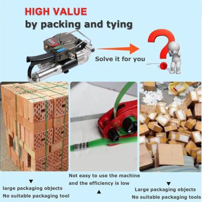 China Upgrade Your Packaging Process With Our Pneumatic Plastic Strapping Tool For Industrial for sale