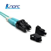 China KNOFC Fiber Optic Patch Cord OM3 Multimode 3M LC/UPC-LC/UPC 3.0mm for sale