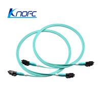 China KNOFC Fiber Optic Patch Cord OM3 Multimode 3M LC/UPC-LC/UPC 3.0mm for sale
