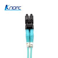 China KNOFC Fiber Optic Patch Cord OM3 Multimode 3M LC/UPC-LC/UPC 3.0mm for sale
