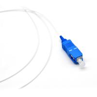 China 1M 0.9mm Simplex SC UPC Single Mode Fiber Optic Pigtail for sale