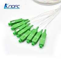 China 1x8 SC/APC Mini Steel Tube PLC Fiber Optic Splitter 1310nm 1550nm for sale