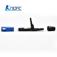 China FTTH Drop Cable SC/UPC Fiber Optic Fast Connector for sale