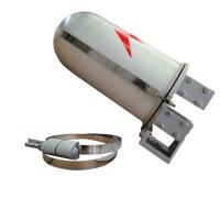 China 48 Core Aluminum Joint Box for ADSS OPGW Fiber Optic Cable Splice Closure for sale
