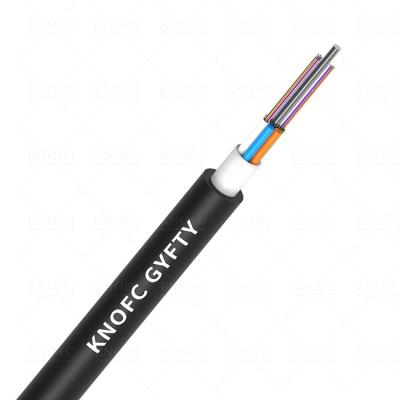 China 48 Core G652D GYFTY Non Metallic Aerial Duct Fiber Optic Cable 9mm for sale