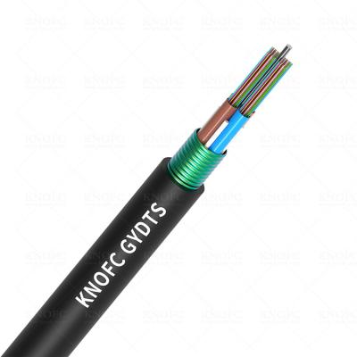 China 288 Core G652D Direct Buried Cable GYDTS Ribbon Optical Fiber Cable for sale