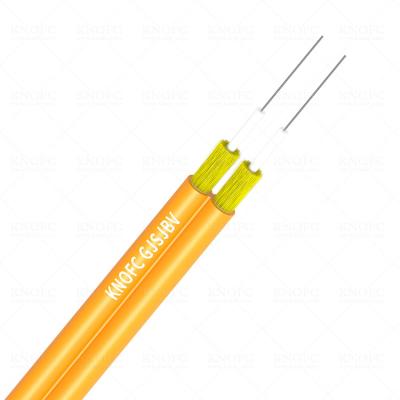 China GJSJBV Duplex Indoor Fiber Optic Cable G652D G657A OM3 2.0x4.0mm for sale