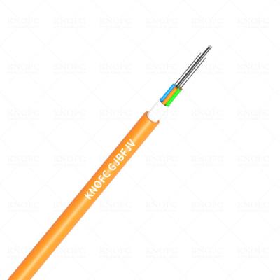 China GJBFJV Indoor Distribution 6 Core Multimode Fiber Optic Cable 5.0mm Diameter for sale
