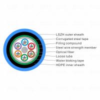 China G652D MGTSV Mining Flame Retardant 24 Core Fiber Optic Cable for sale