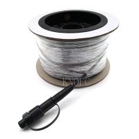 China Grey Mini SC APC Drop Fiber Pigtail Fiber Optic Cable Assemblies for sale