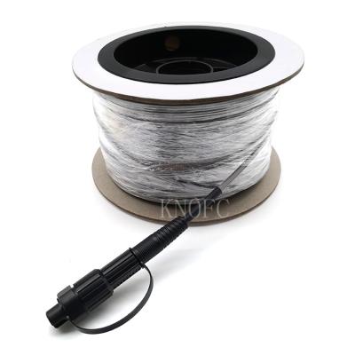 China Grey Mini SC APC Drop Fiber Pigtail Fiber Optic Cable Assemblies for sale