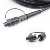 China SC APC Connector Drop Cable Pigtail Fiber Optic Cable Assemblies for sale