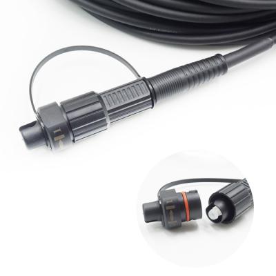 China SC APC Connector Drop Cable Pigtail Fiber Optic Cable Assemblies for sale