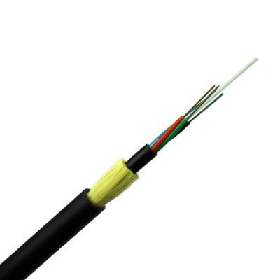 China Aerial 120M 24 Core All Dielectric Self Supporting Fiber Optic Cable for sale