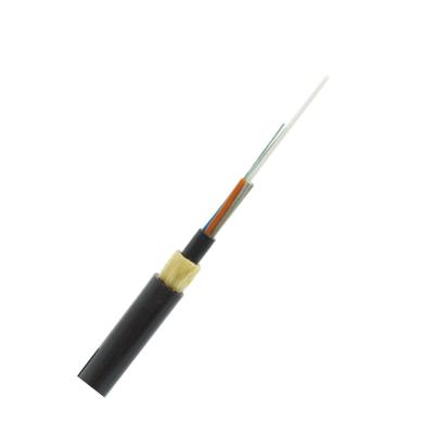 China G652D ADSS Aerial 24 Core Single Mode Fiber Optic Cable for sale