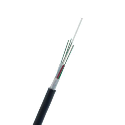 China Non Metal Loose Tube GYFTY Fiber Optic Cable 72 Core FRP Strength Member for sale