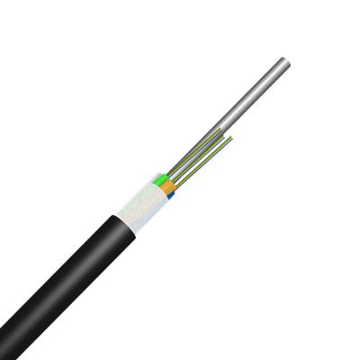 China GYFTY Outdoor Aerial 48 Core Fiber Optic Cable FRP Strength Member 9.0mm for sale