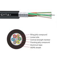 China 48 Core Single Mode Armored Duct GYTA Optic Fiber Cable for sale