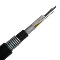 China Direct Buried Outdoor Armored 48 Core Fiber Optic Cable GYTA53 10mm 140kg/km for sale