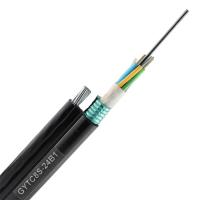 China 24 Core Single Mode Outdoor GYTC8S Figure 8 Fiber Optic Cable 8.6x15mm for sale