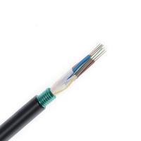 China Outdoor Aerial Duct Armored Fiber Optic Cable GYTS 36 Core 9.5mm 105kg/km for sale