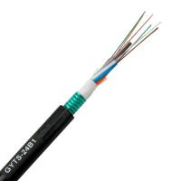 China GYTS Single Mode Duct 24 Core Armoured Fiber Optic Cable for sale