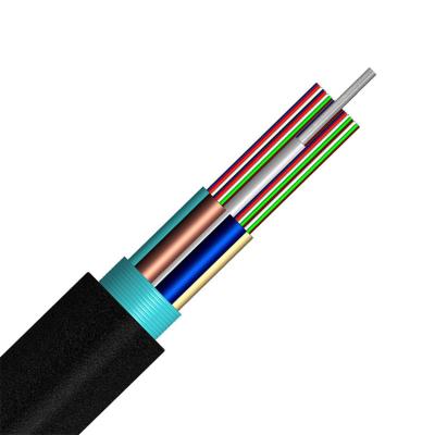 China 72 Core Armored Fiber Optic Cable GYTS 10.5mm Outdoor Underground for sale