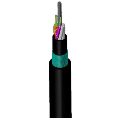 China 48 Core SM Armored Underground Fiber Optic Cable GYTY53 11mm 120kg/km for sale