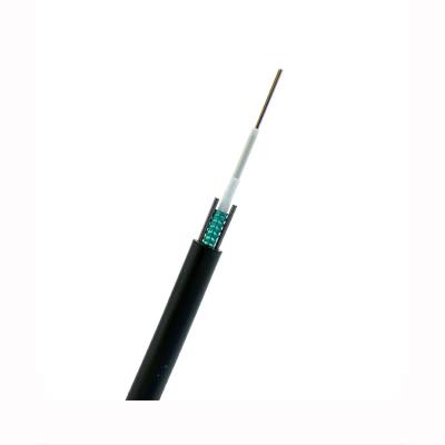 China GYXTW G652D 6 Core Single Mode Armoured Fiber Optic Cable for sale