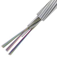 China Single Mode G652D 48 Core Aerial Wire OPGW Fiber Cable for sale