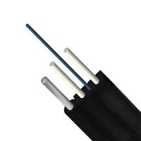 China Self Supporting 1 Core G657A FTTH Drop Cable LSZH Jacket 2.0x5.0mm for sale
