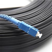 China SC/UPC-SC/UPC 1 Core G657A 100M FTTH Drop Cable for sale