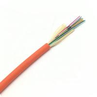 China Distribution Tight Buffer 12 Core Multimode Fiber Optic Cable 50/125μm Indoor for sale