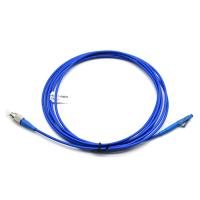 China FC-LC Single Mode Armored Fiber Optic Patch Cord 9/125um Simplex for sale