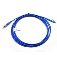 China FC-LC Single Mode Armored Fiber Optic Patch Cord 9/125um Simplex for sale