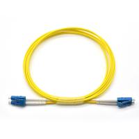 China LC to LC Fiber Patch Cable SM LC-LC Duplex Single Mode 9/125um Low Insertion Loss for sale
