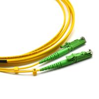 China E2000 to LC Single Mode Fiber Patch Cord 9/125um Simplex Low Insertion Loss for sale