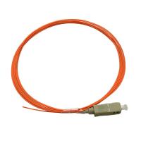 China 1 Fiber 1M 0.9mm Multimode SC Fiber Optic Pigtail for sale