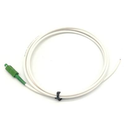 China LSZH Single Mode 3.0mm 1.5M SC APC Pigtail for sale