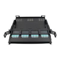 China Multimode 24 Cores 40G Fiber Pluggable MPO MTP Cassette for sale
