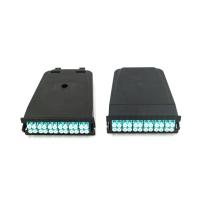 China 24 Core Gpon MPO MTP LC FTTH Fiber Optic Patch Cord Panel for sale