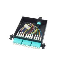 China 24 Core MTP MPO Cassettes 8 Port Fiber Optic Patch Panel for sale