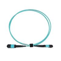 China 12F OM3 Data Center 12 Core MTP MPO Patch Cord for sale