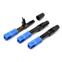 China Single Mode FTTH SC/UPC Fiber Optic Fast Connector for sale
