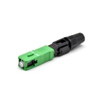 China SC APC Fast Connector FTTH Field Assembly Optical Connector for sale