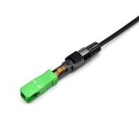 China Fiber Optic SC Connector Single Mode APC FTTH Fast Connector for sale