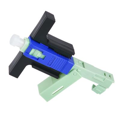 China Single Mode Fiber Connector SC UPC Fiber Optic Fast Connector for sale