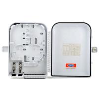 China ABS 16 Ports FTTH Fiber Optic Termination Box with 1x16C Splitter 265mm for sale